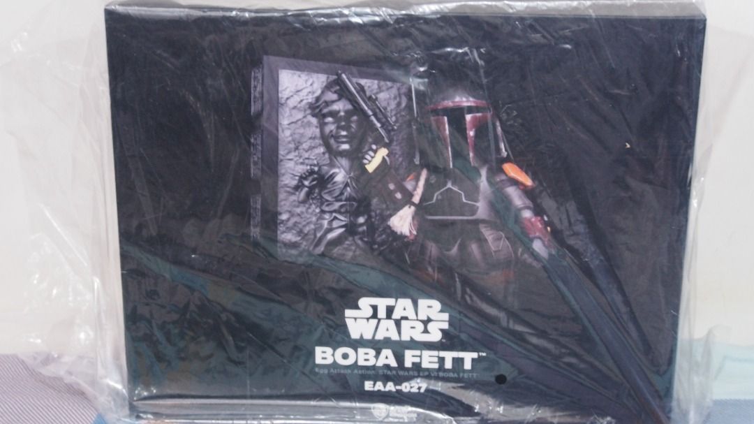 全新 未開 EAA-027 Beast Kingdom 波巴費特 Boba Fett Starwars Egg Attack Action ...
