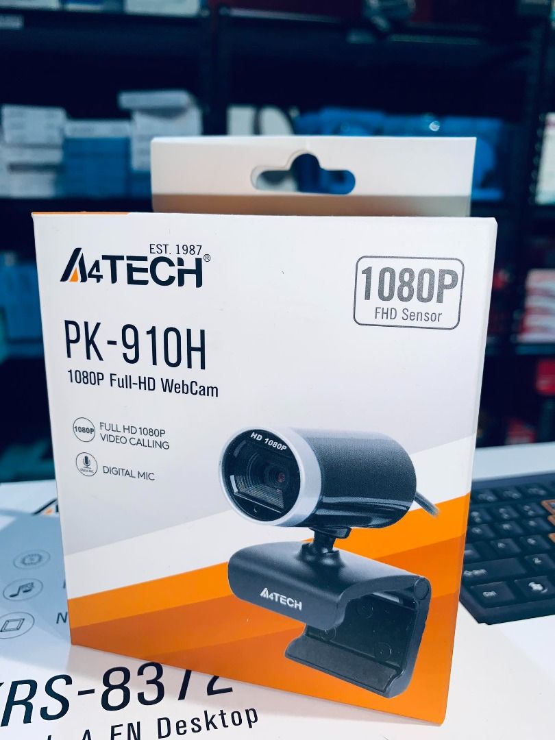 A4Tech PK-910H 1080P Full HD Webcam with Mic, Computers & Tech, Parts ...