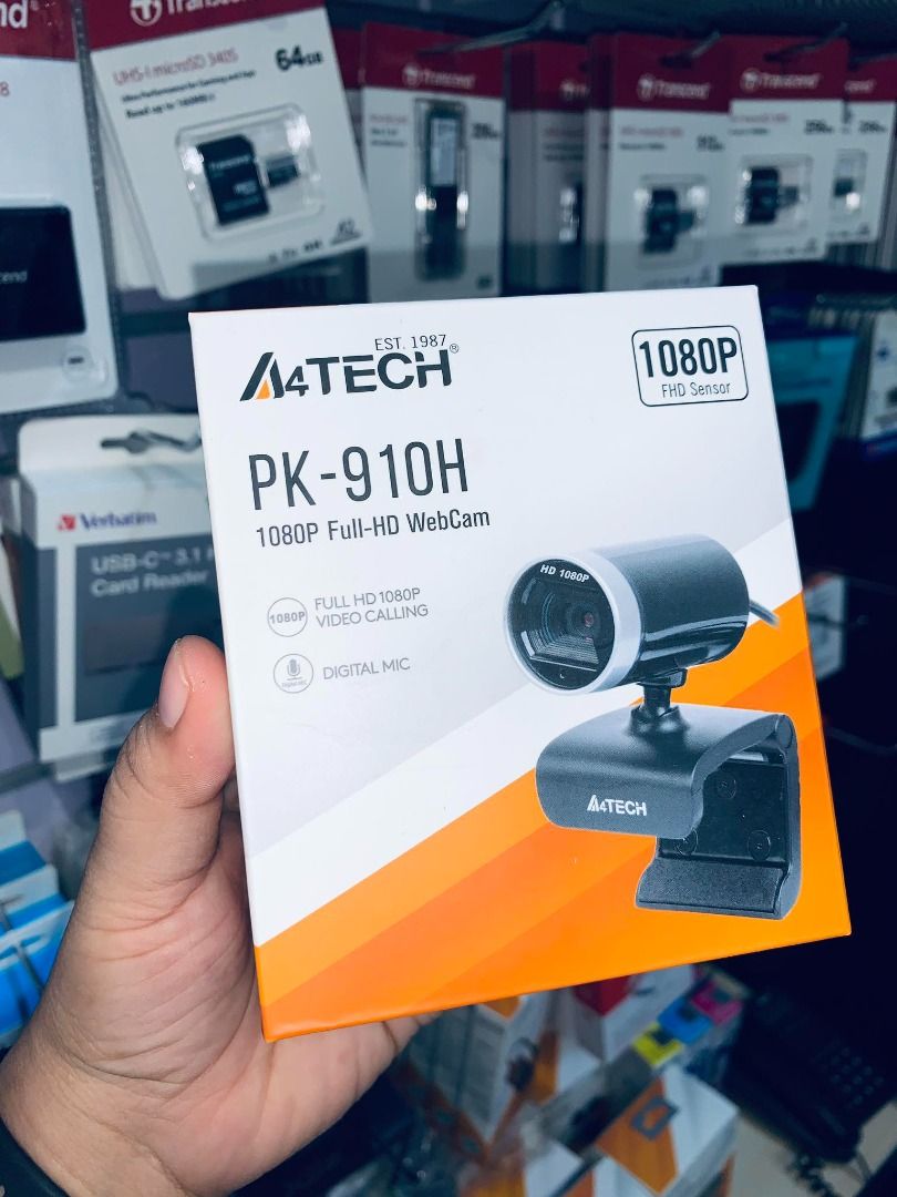 A4Tech PK-910H 1080P Full HD Webcam with Mic, Computers & Tech, Parts ...