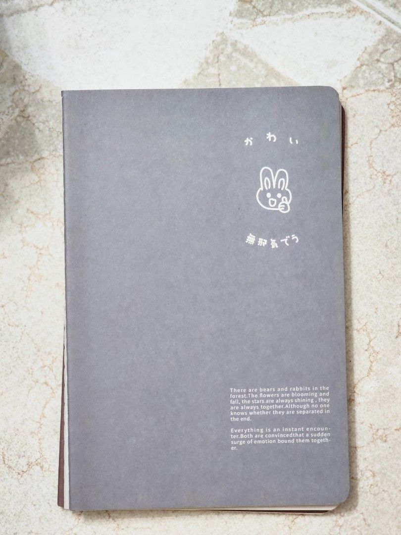 A5 Notebooks - Rabbit and Bear, Hobbies & Toys, Stationery & Craft ...