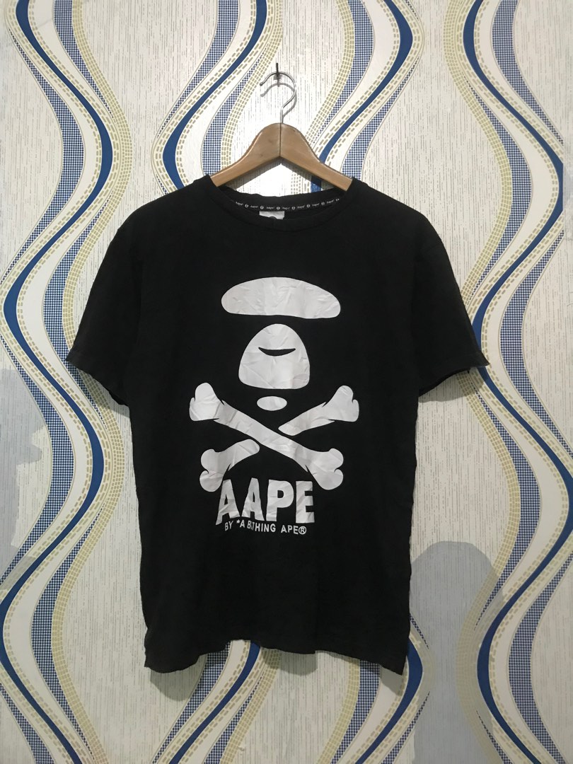 Aape by a bathing ape shirt, Men's Fashion, Tops & Sets, Tshirts & Polo Shirts on Carousell