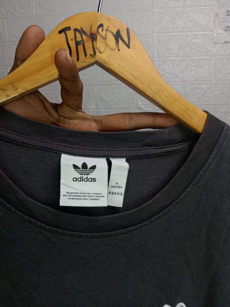 ADIDAS PATCH LOGO, Men's Fashion, Tops & Sets, Tshirts & Polo Shirts on ...