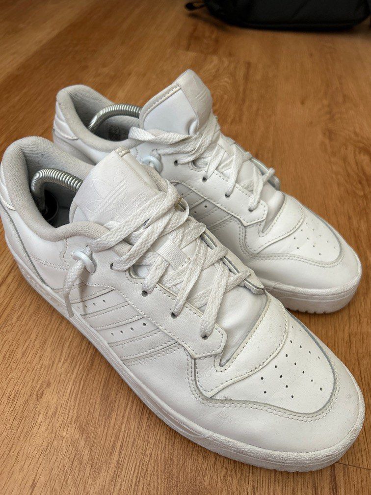 Adidas Rivalry All white, Men's Fashion, Footwear, Sneakers on Carousell