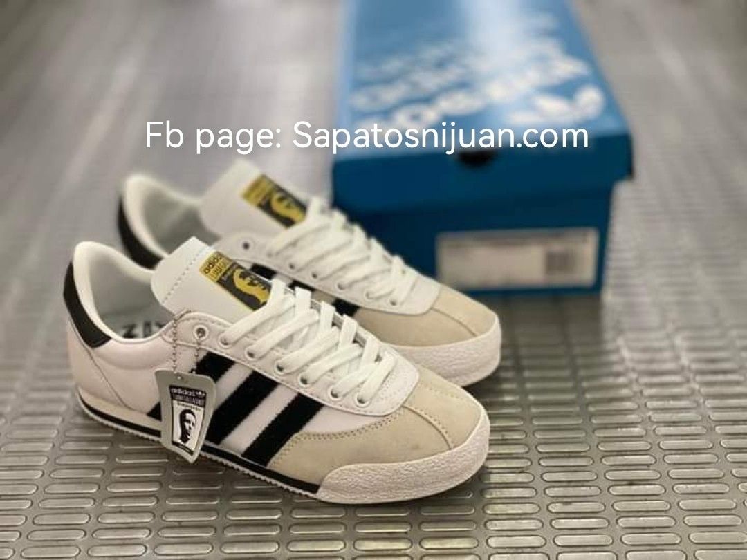 Adidas Spezial Liam Gallagher LG2 white black, Men's Fashion, Footwear, Sneakers on Carousell