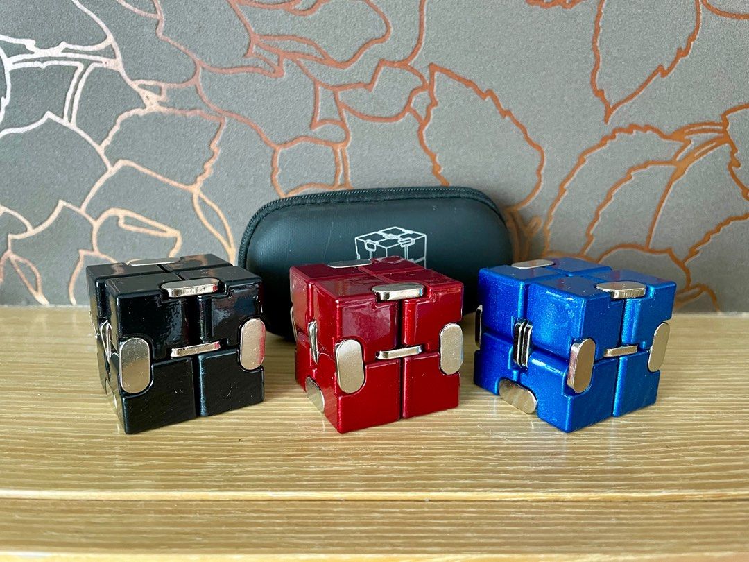 Alloy Metal Fidget Cube, Hobbies & Toys, Toys & Games on Carousell