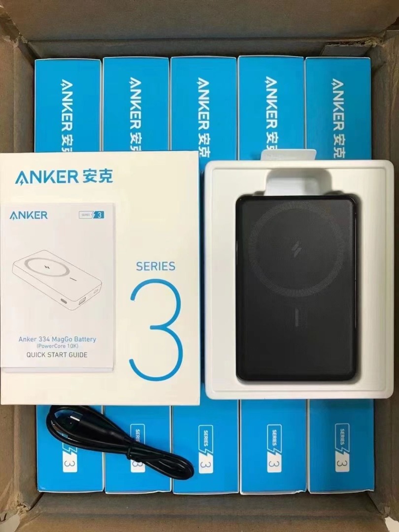 Anker 334 MagGo Magnetic Powerbank 10000mAh for iPhone / Samsung A1642 ...
