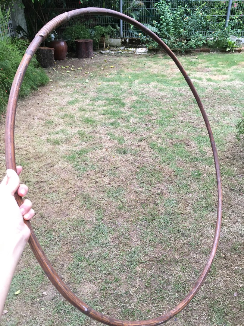 Antique rattan hula hoop, Hobbies & Toys, Toys & Games on Carousell