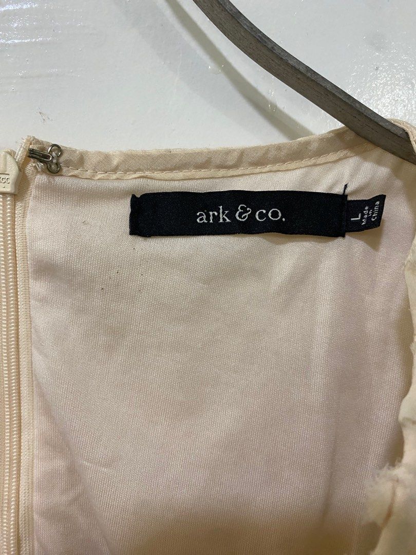Ark&CO Beautiful Cream Dress, Women's Fashion, Dresses & Sets, Dresses on Carousell
