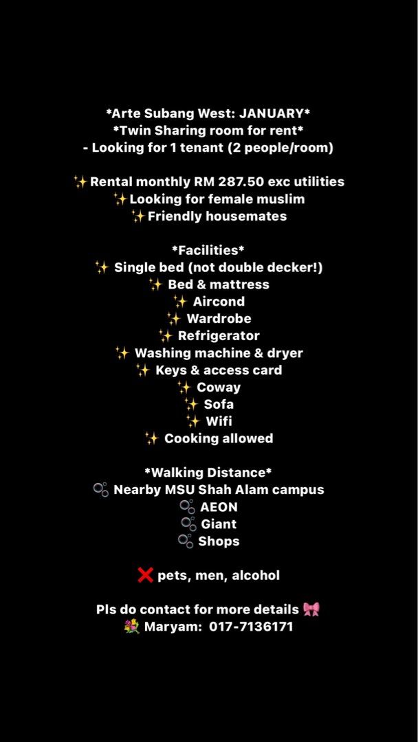 ARTE SUBANG WEST / MENARA U + U2 / MSU, Property, Rentals on Carousell