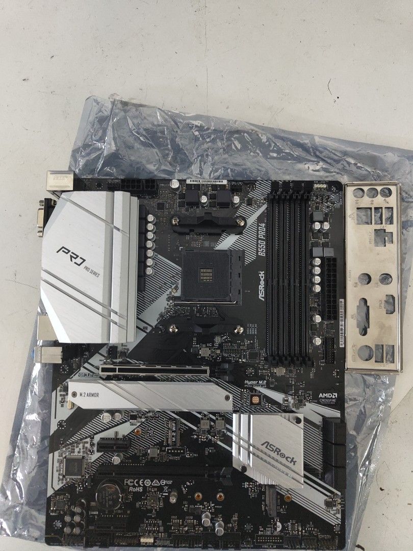 Asrock B550 Pro 4, Computers & Tech, Parts & Accessories, Computer ...