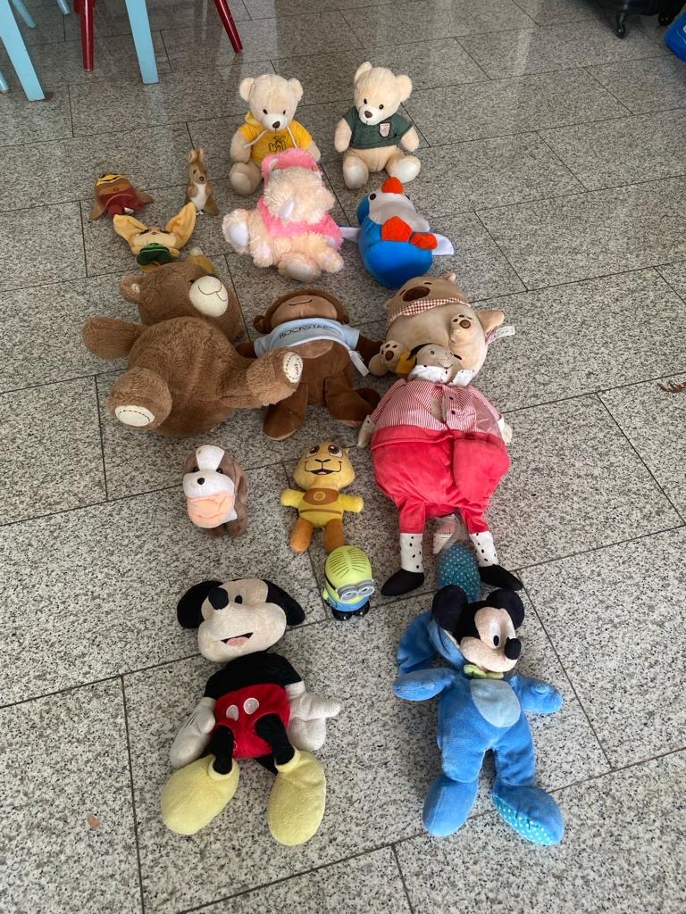 Assortment of soft toys, Hobbies & Toys, Toys & Games on Carousell