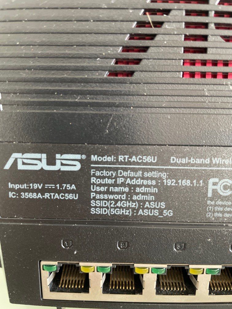 Asus RT-AC56U for sales, Computers & Tech, Parts & Accessories ...