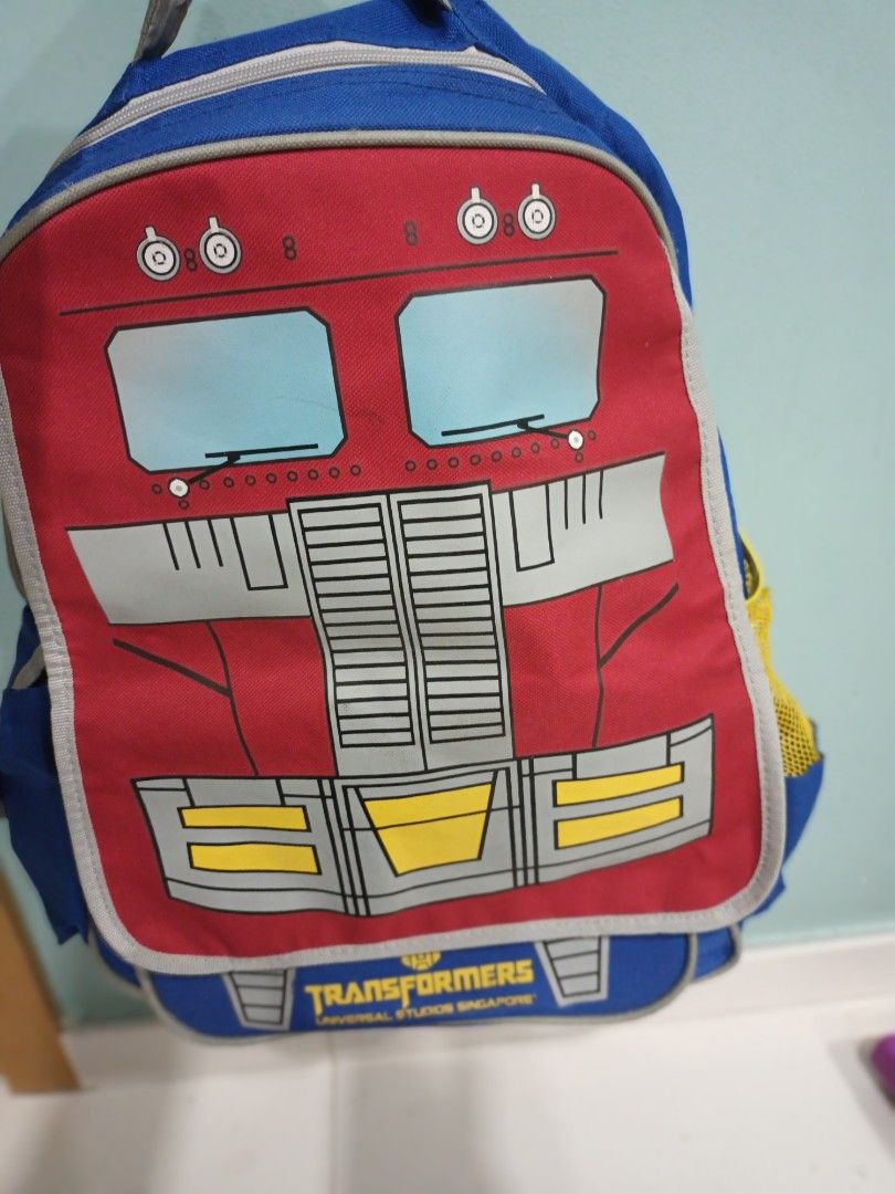 AUTHENTIC TRANSFORMER BACKPACK, Men's Fashion, Bags, Backpacks on Carousell