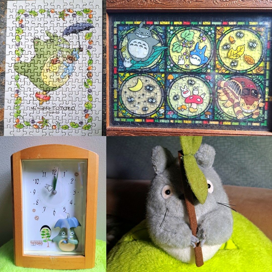 Available Studio Ghibli items - Totoro, Calcifer, Heen, Muta, Boh ...