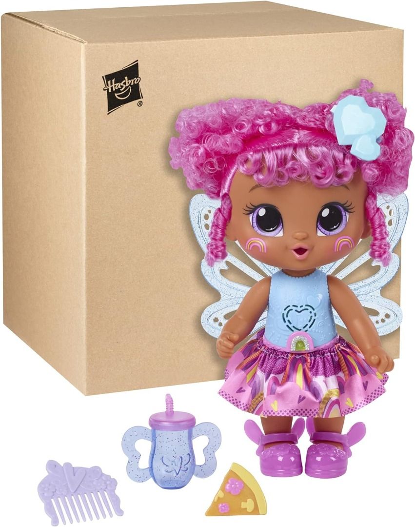 Baby Alive GloPixies Doll, Gabi Glitter, Glowing Pixie Doll Toy for ...