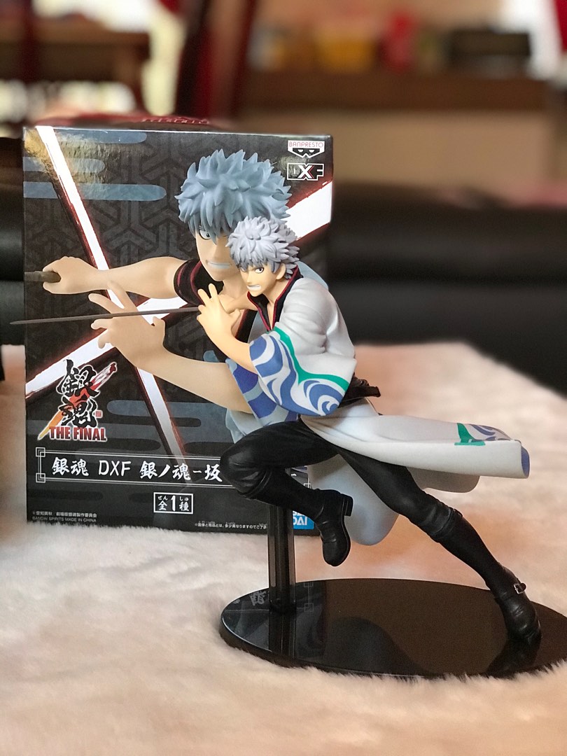 BANPRESTO DXF Sakata Gintoki Gintama Final Action Figure, Hobbies ...