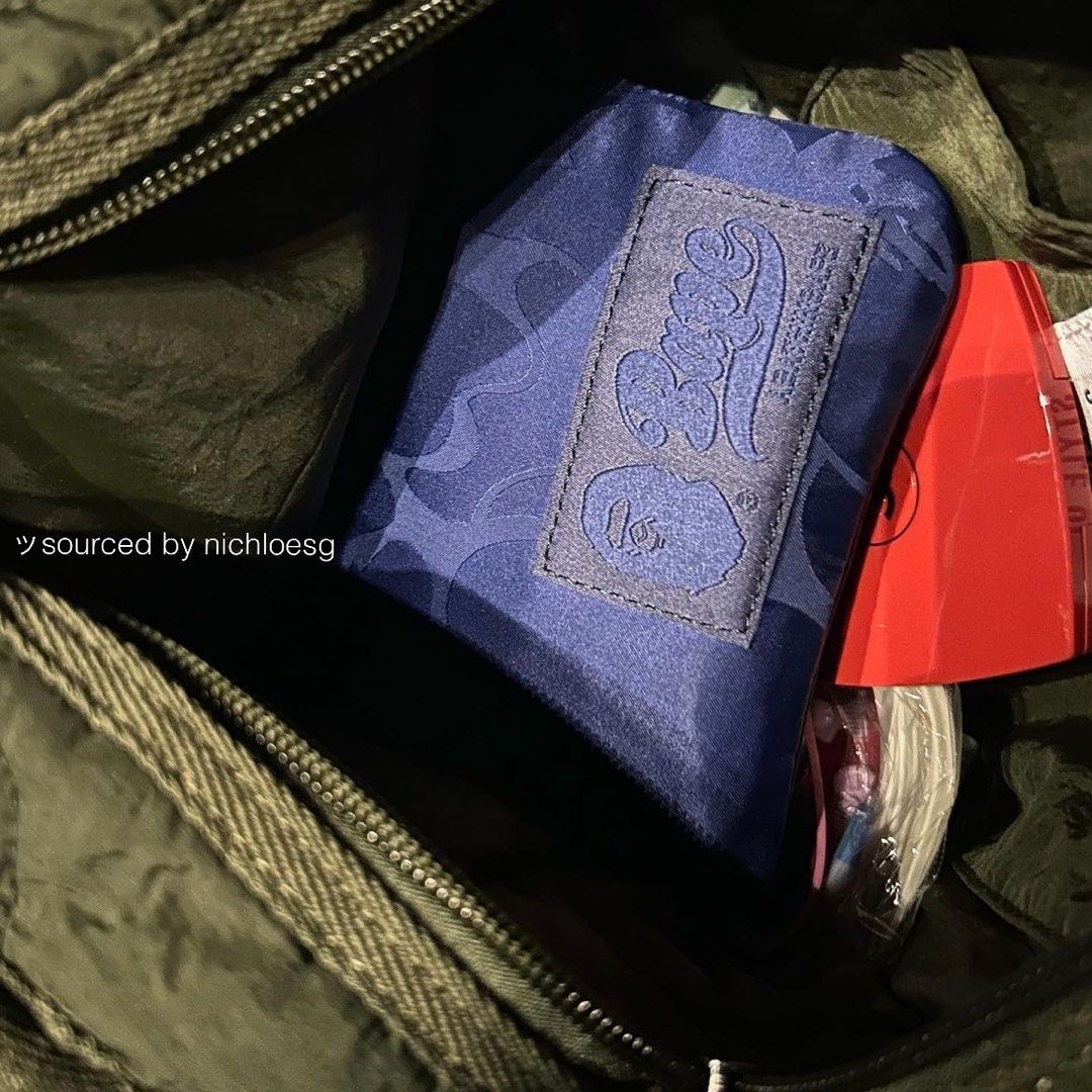 BAPE TONAL SOLID CAMO POUCH, Women's Fashion, Bags & Wallets, Purses & Pouches on Carousell