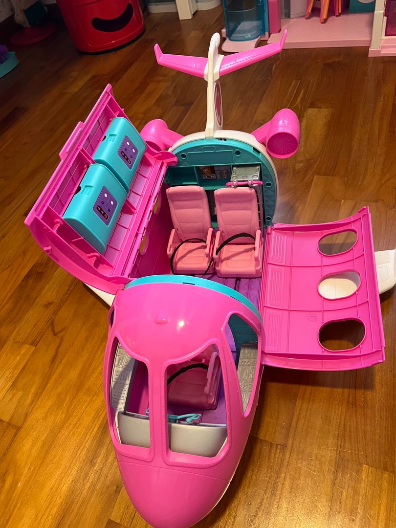 Barbie airplane, Hobbies & Toys, Toys & Games on Carousell