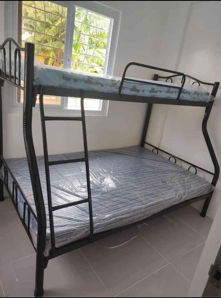 BED DOUBLE DECK BUNK BED RTYPE 09664191550, Furniture & Home Living, Furniture, Bed Frames ...