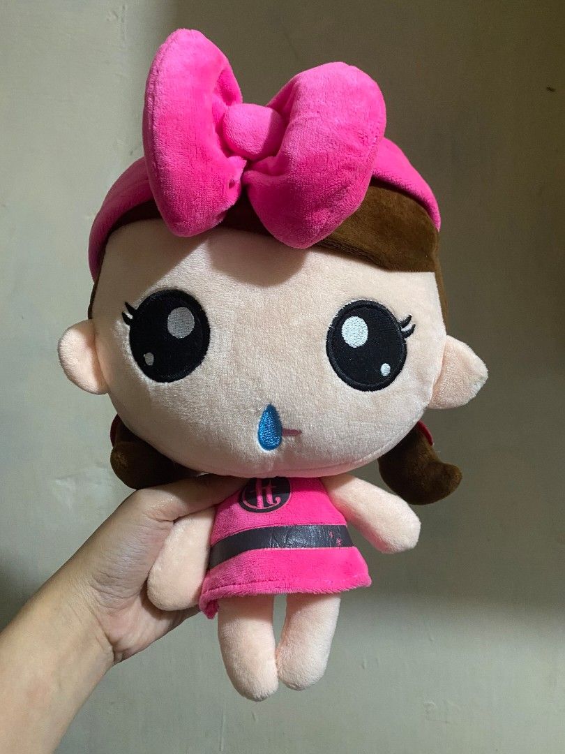 Big Head Girl Stuffed Toy, Hobbies & Toys, Toys & Games on Carousell