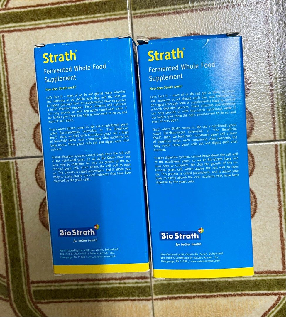 BIOSTRATH Original Superfood: LIQUID, Health & Nutrition, Health ...