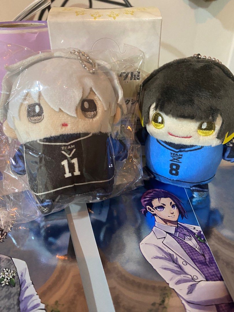 Blue Lock Assorted Merch // plushie toy mamemeito, Hobbies & Toys ...