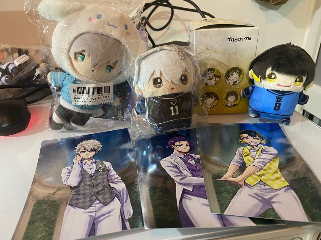 Blue Lock Assorted Merch // plushie toy mamemeito, Hobbies & Toys ...
