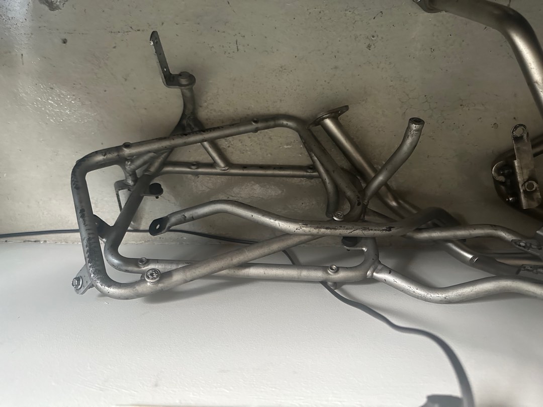 Bmw f800 side pannier givi bracket, Motorcycles, Motorcycle Accessories ...