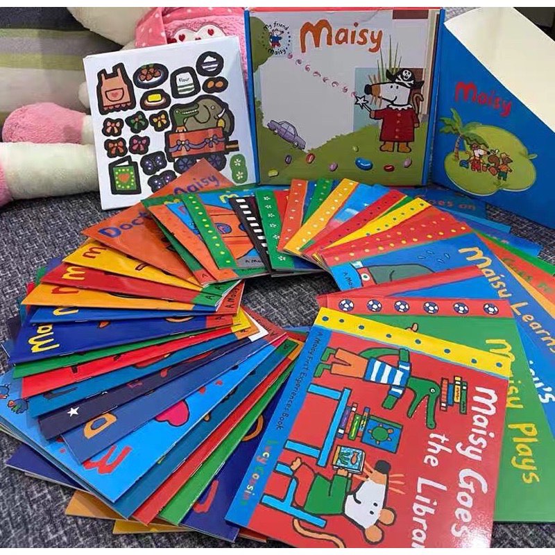 BNIB Maisy story books & sticker books (36 in total), Hobbies & Toys ...