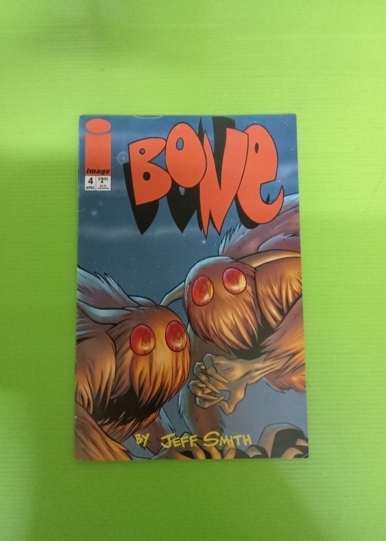 Bone #4 ( Jeff Smith - Cover Art ) Image Comics, Hard To Find Title ...