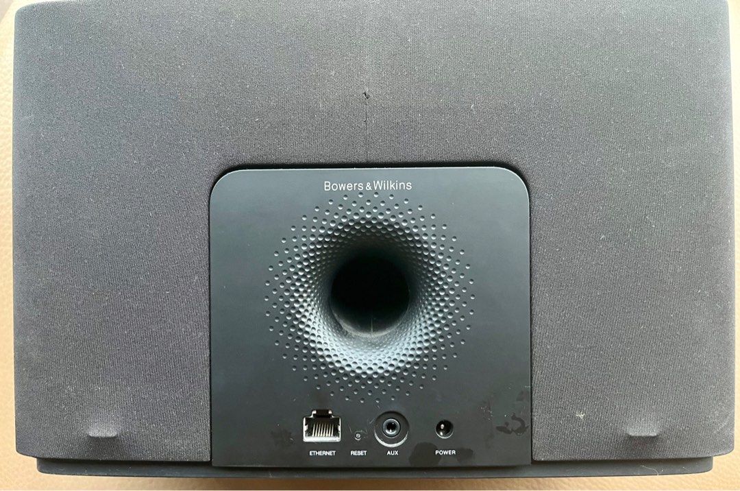 Bowers & Wilkinson A5 speaker - Black/silver - Ethernet/Wireless/AUX ...