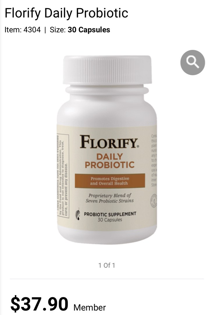 Brand new Melaleuca Florify daily probiotics, Health & Nutrition ...