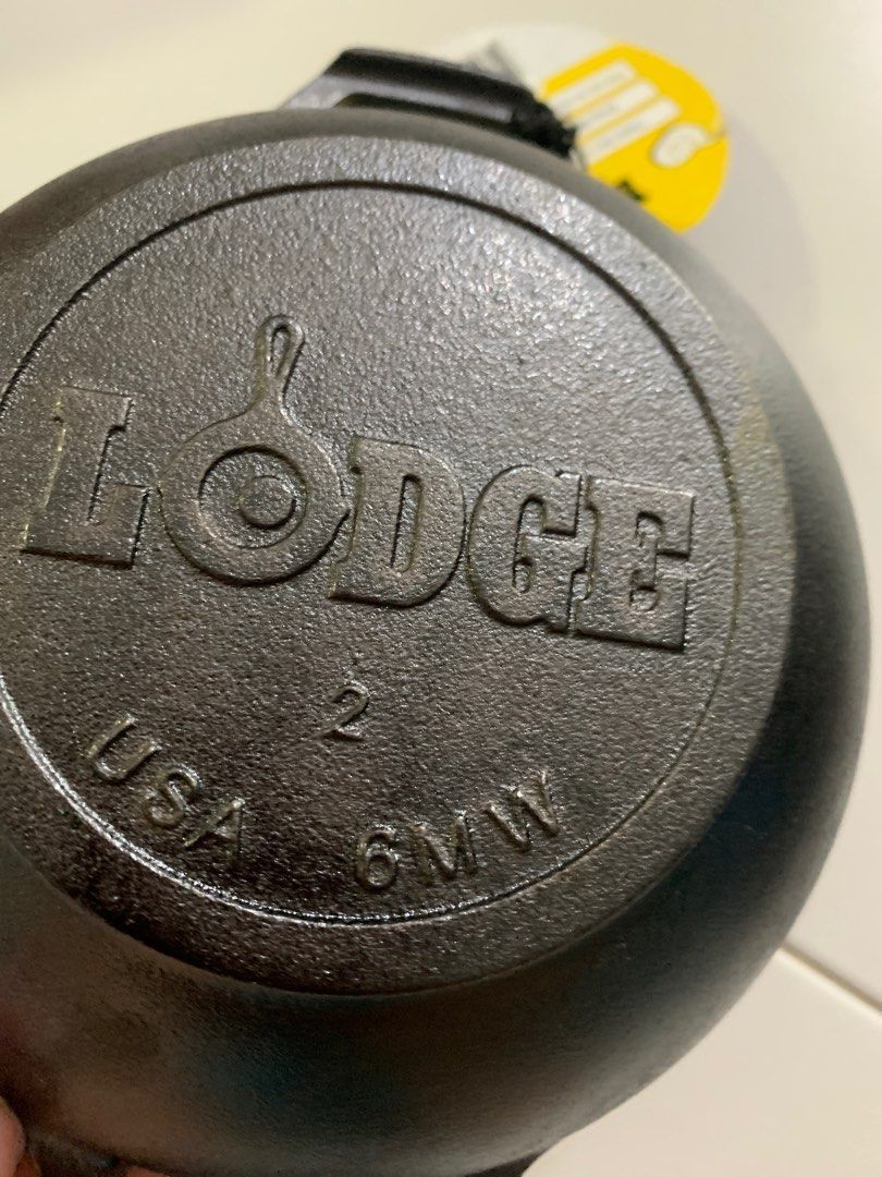 Brand New LODGE Cast Iron Mini Wok, Furniture & Home Living ...