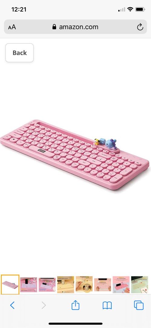 BT21 Mang Wireless Keyboard, Computers & Tech, Parts & Accessories ...