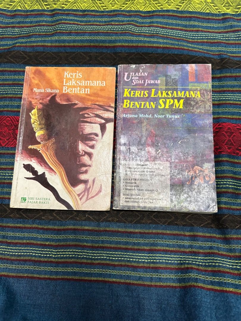 BUKU TERPAKAI KERIS LAKSAMANA BENTAN OLEH MANA SIKANA DAN ULASAN DAN ...
