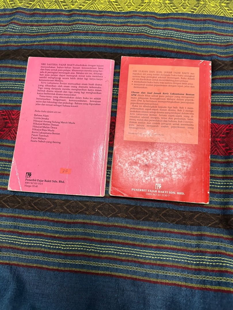 BUKU TERPAKAI KERIS LAKSAMANA BENTAN OLEH MANA SIKANA DAN ULASAN DAN ...