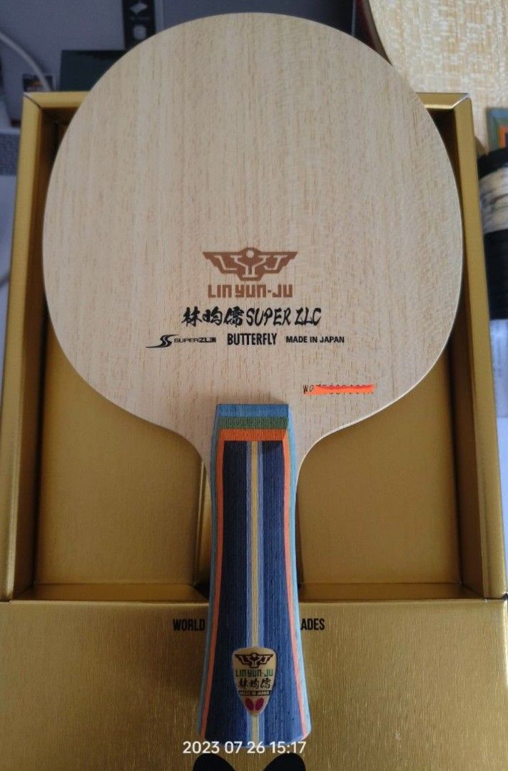 Butterfly Lin Yun Ju Super ZLC (FL), Sports Equipment, Sports & Games, Racket & Ball Sports on ...