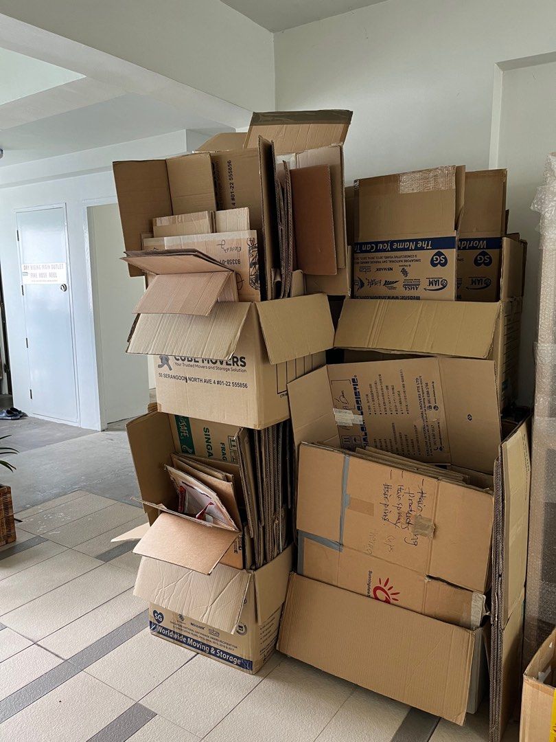 67 - 70 pices used Carton Boxes, Furniture & Home Living, Home ...