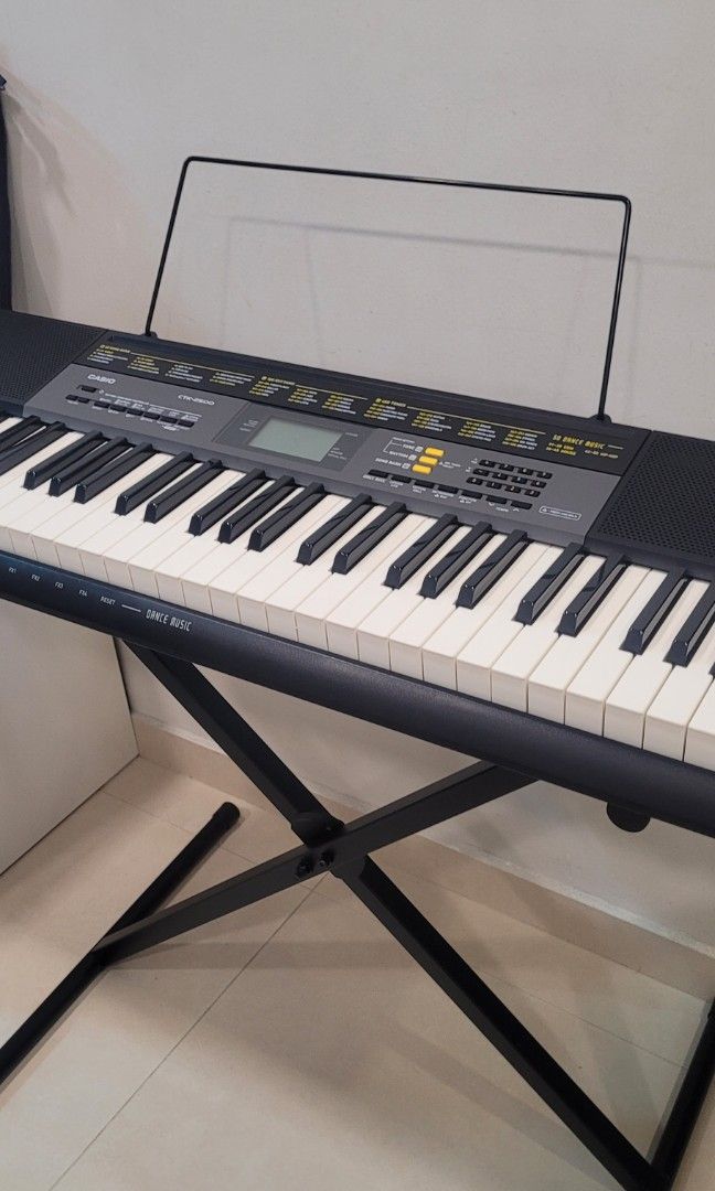 Casio CTK-2500 Portable Keyboard, Hobbies & Toys, Music & Media, Musical Instruments on Carousell