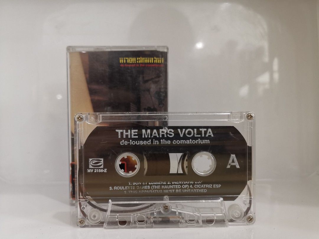 (Cassette) THE MARS VOLTA de-loused in the comatorium, Hobbies & Toys, Music & Media, CDs & DVDs ...