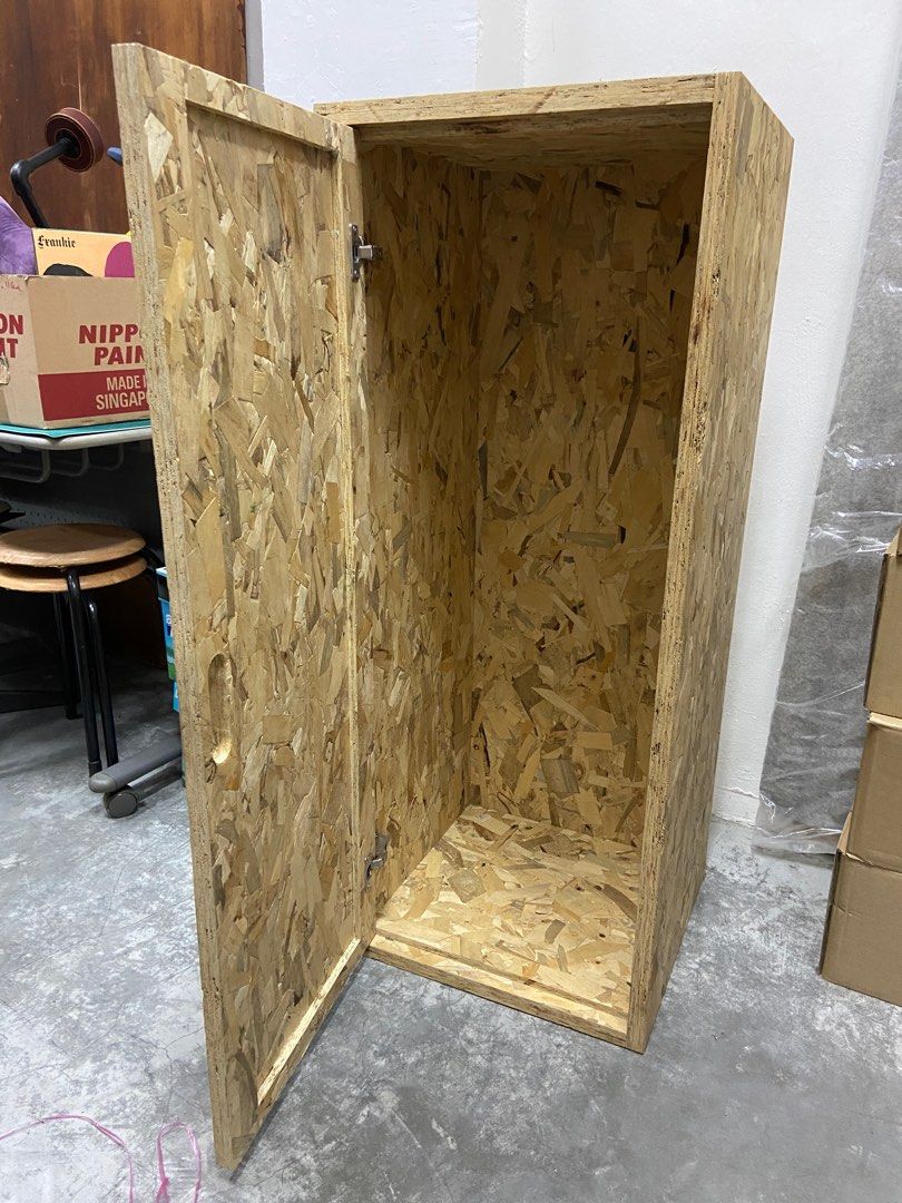 OSB Chipboard storage boxes, Furniture & Home Living, Home Improvement ...