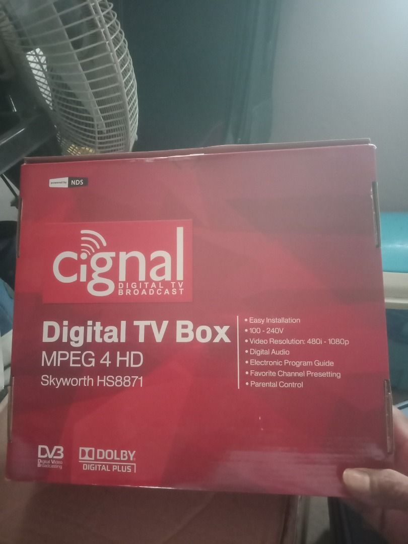 Cignal digital.tv box complete set, TV & Home Appliances, TV ...
