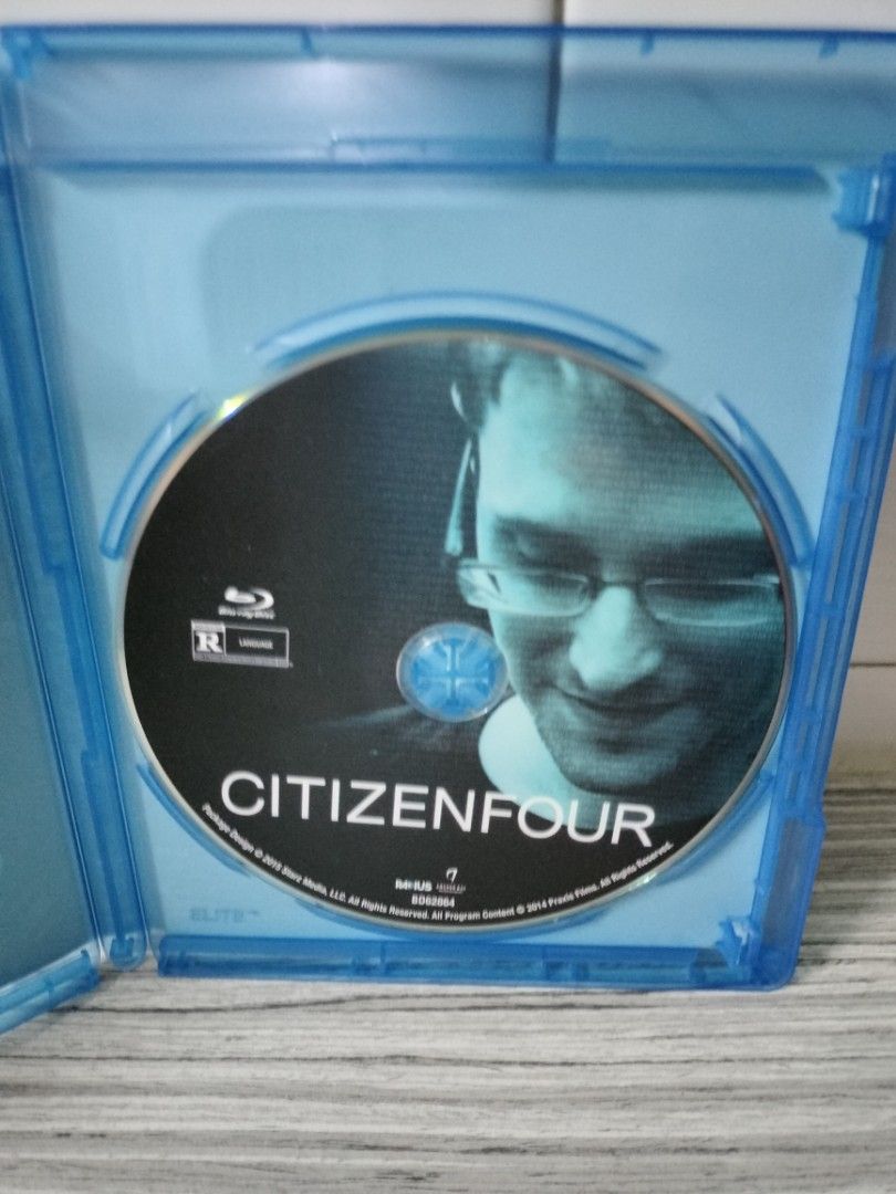 Citizenfour, award-winning documentary Blu Ray disc, TV & Home ...