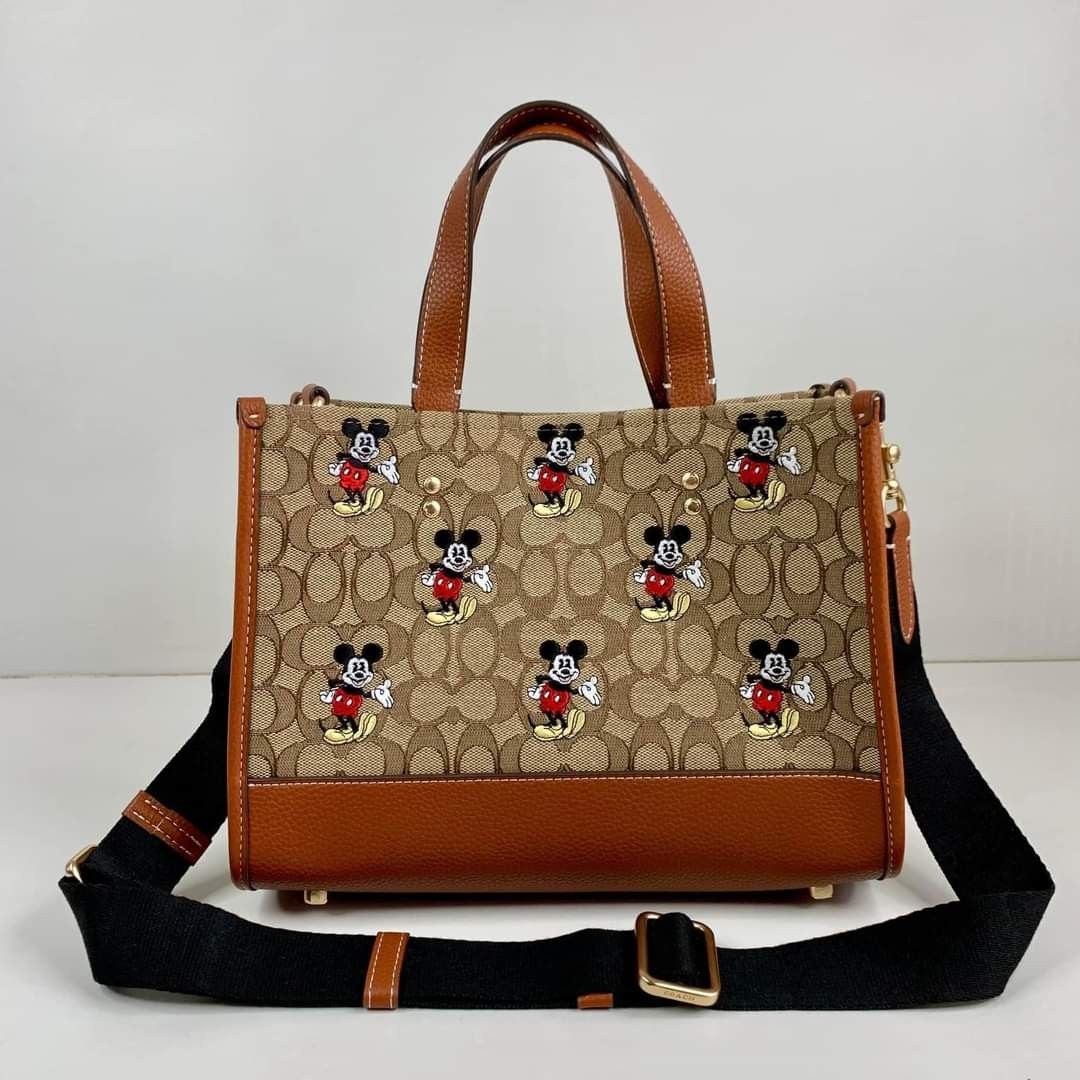 Coach Disney X Coach Dempsey In Signature Jacquard With Mickey Mouse ...