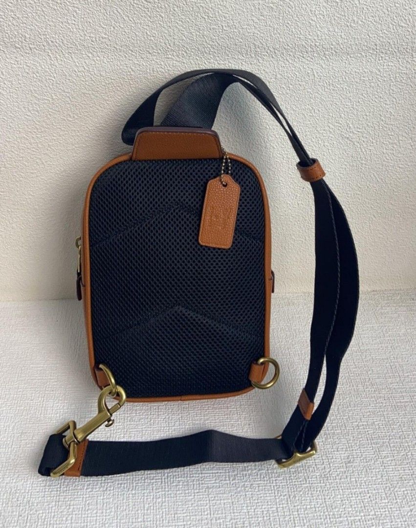 Coach Disney X Coach Track Pack 14 In Signature Jacquard With Mickey ...