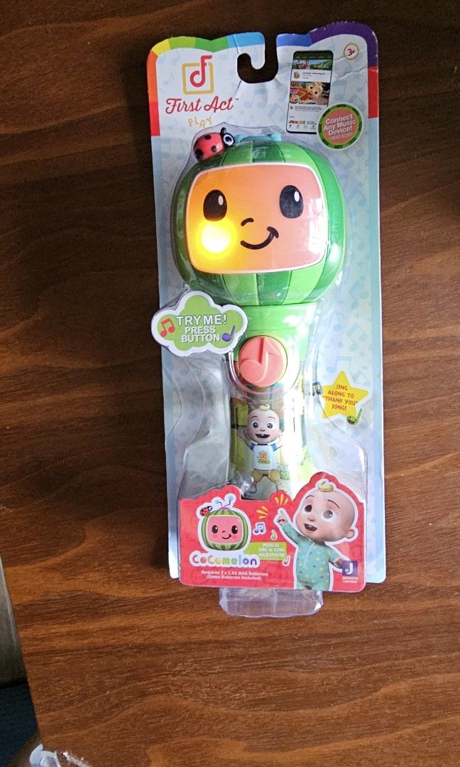 CoComelon Musical Sing-A-Long Microphone, Babies & Kids, Infant ...