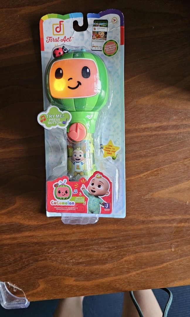 CoComelon Musical Sing-A-Long Microphone, Babies & Kids, Infant ...
