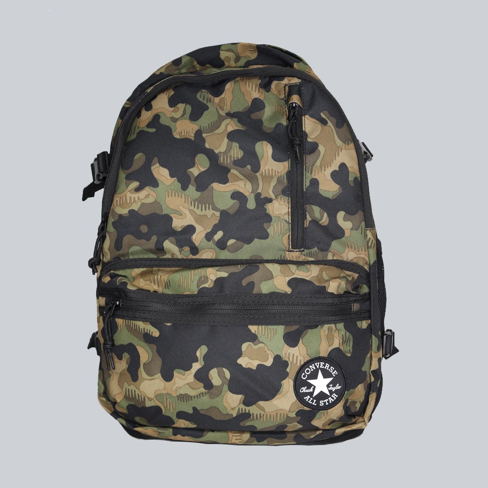 Converse Unisex Backpack Straight Edge (Camo), Men's Fashion, Bags ...