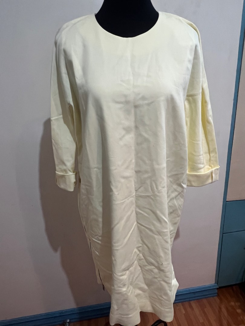 Cos Yellow Dress for ladies, Women's Fashion, Dresses & Sets, Dresses ...