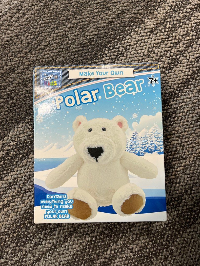 Craft for Kids - Make your own Polar Bear, 興趣及遊戲, 手作＆自家設計, 文具及工藝 - 手作 ...